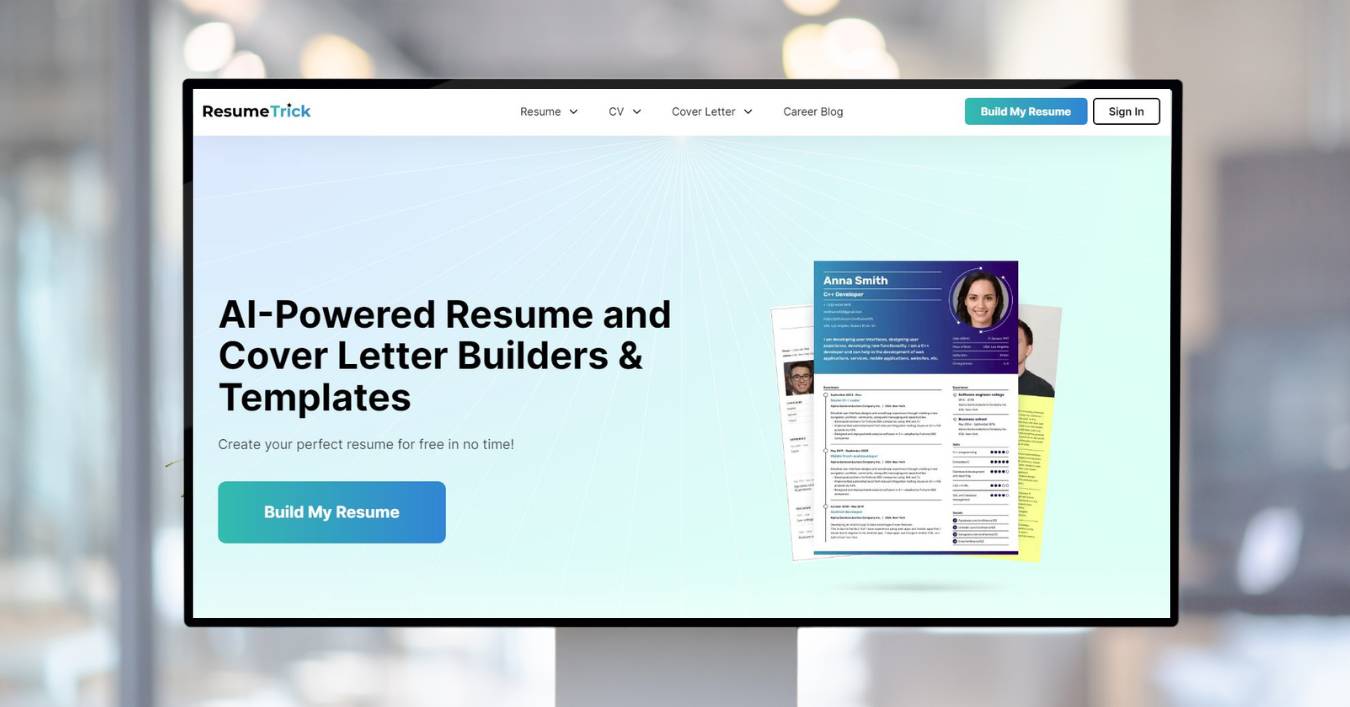 Top 6 Free AI Resume Builders for Writing an Irresistible Resume